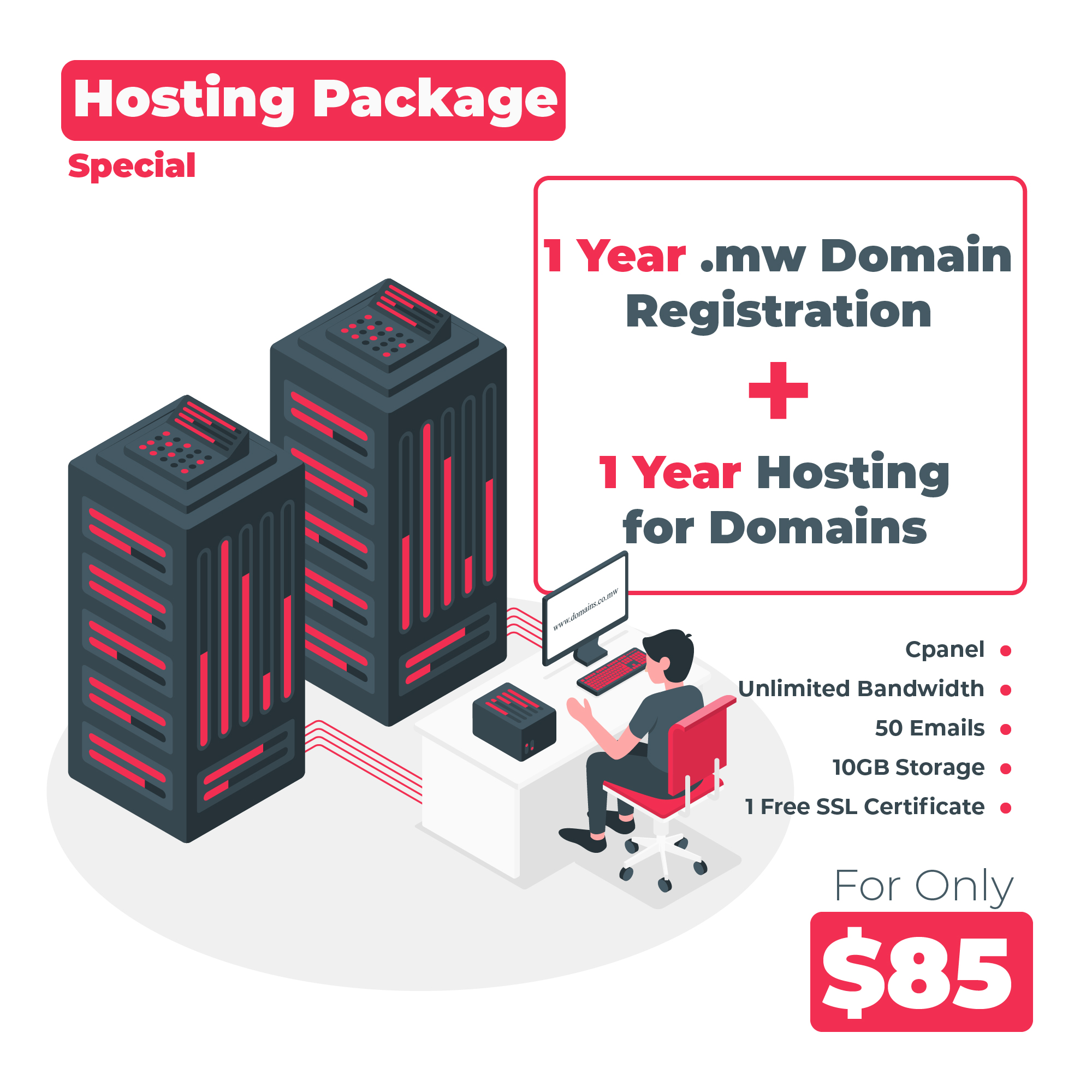 Products : Domains.co.mw